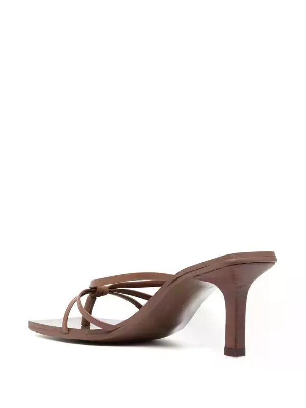 Senso Maria 70mm Leather Sandals - Brown