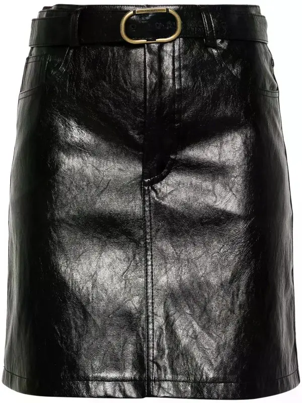 TWINSET Belted Mini Skirt