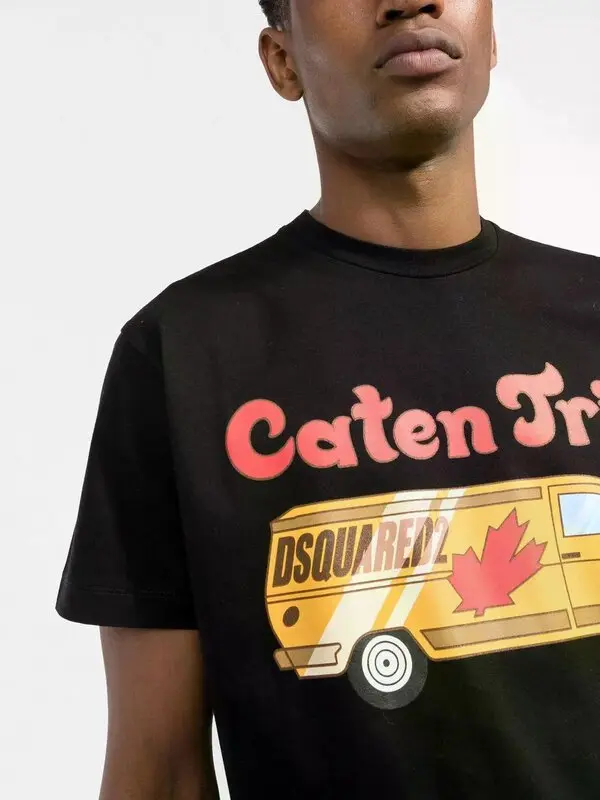 Dsquared2 Caten Trip Graphic T-shirt