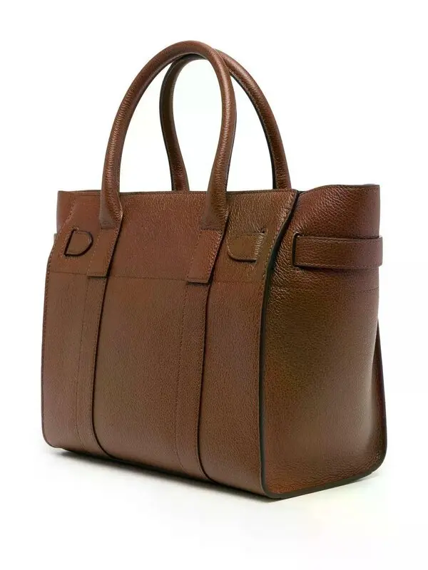 Mulberry Small Bayswater Zipped Tote Bag - Brown