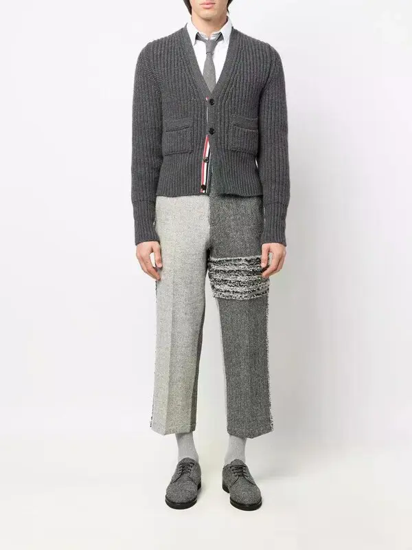 Thom Browne Patch-pocket Cashmere Cardigan