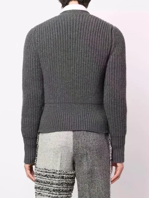 Thom Browne Patch-pocket Cashmere Cardigan