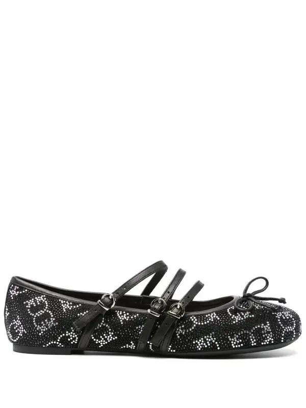 Pinko Embellished Ballet Flats