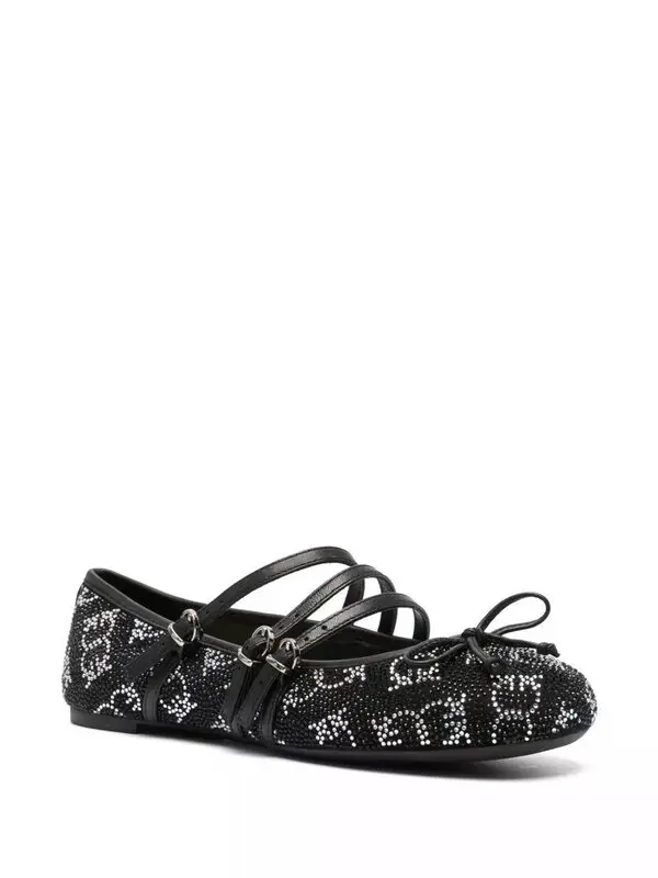 Pinko Embellished Ballet Flats