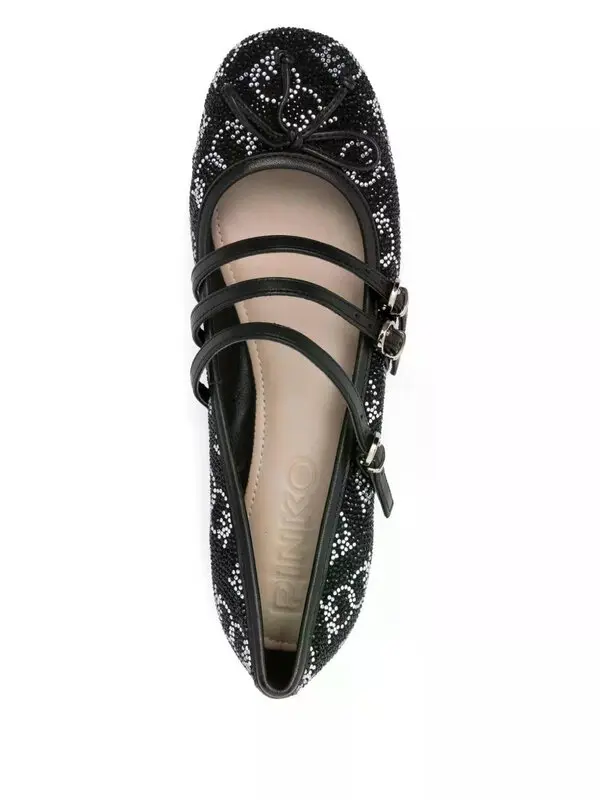 Pinko Embellished Ballet Flats