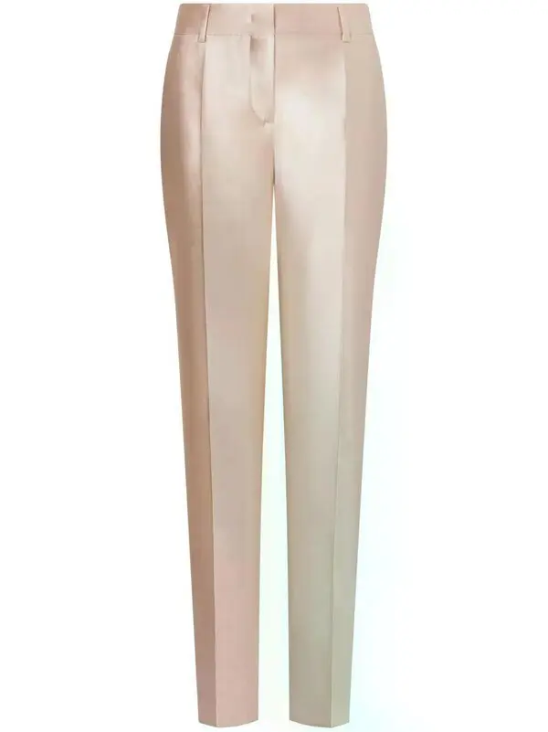 Alberta Ferretti Mikado Satin Trousers