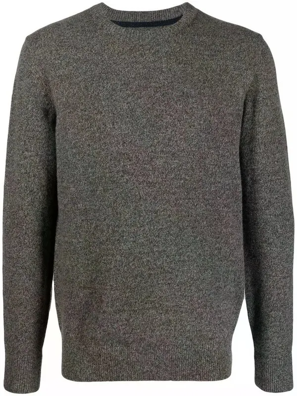 Barbour Crewneck Knitted Jumper - Brown