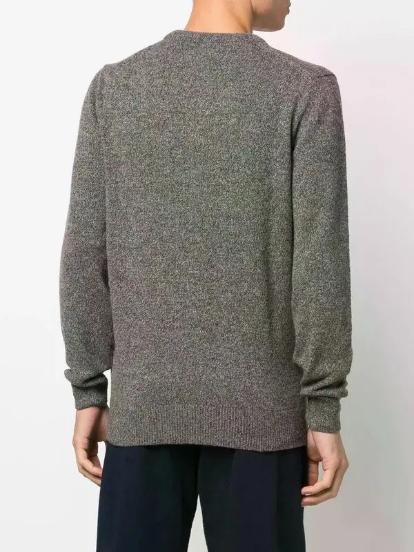 Barbour Crewneck Knitted Jumper - Brown