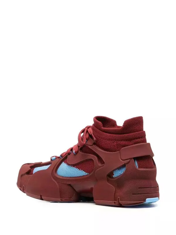 Camper Lace-up High-top Sneakers - Red