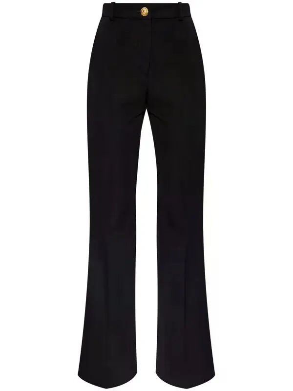 Balmain Flared Virgin-wool Trousers