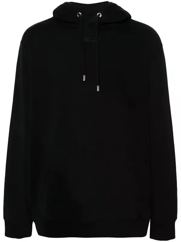 LANVIN Logo-embroidered Cotton Hoodie