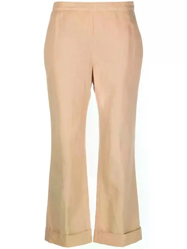 Aspesi Cropped Flared Trousers