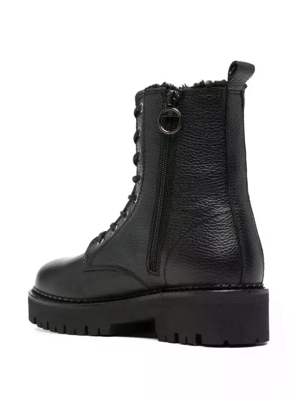 Tommy Hilfiger Leather Lace-up Boots