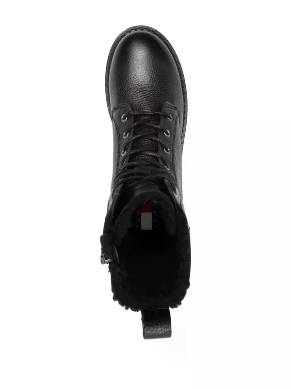 Tommy Hilfiger Leather Lace-up Boots