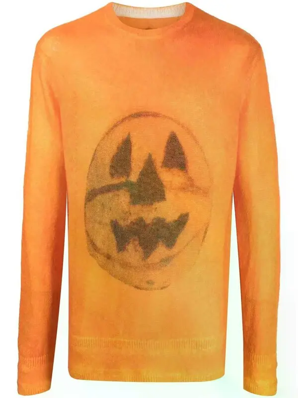 Givenchy Ceramics-print Crew-neck Jumper