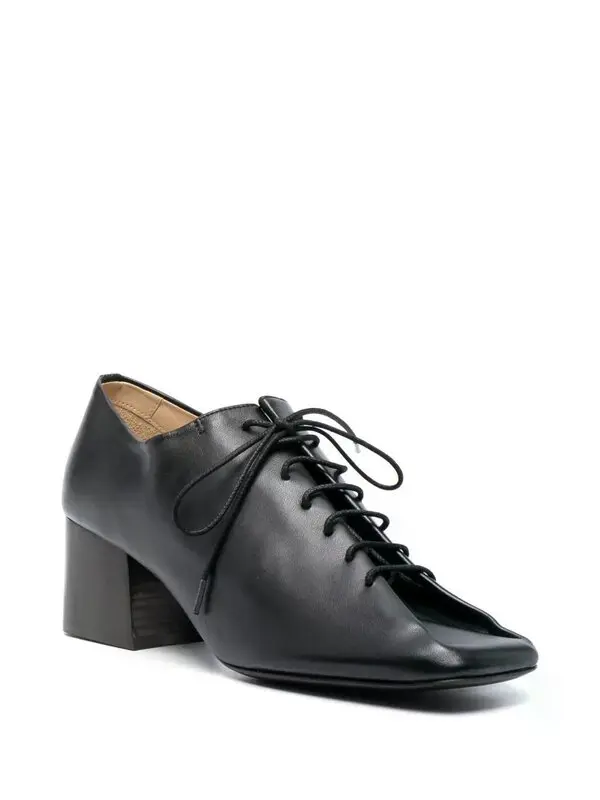 LEMAIRE Souris 55mm Leather Brogues - Black