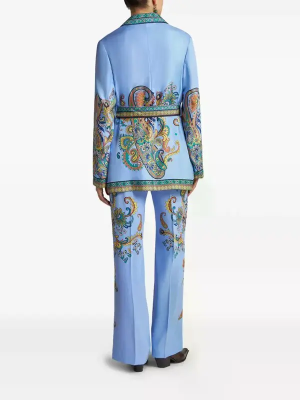 Etro Silk Twill Blazer