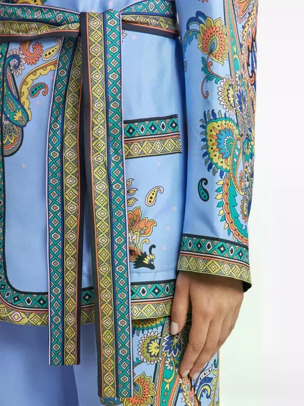 Etro Silk Twill Blazer