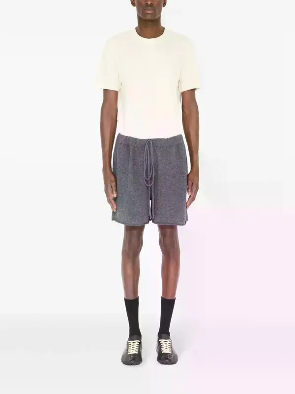 MAISON MARGIELA Four-stitch Wool-cashmere Shorts