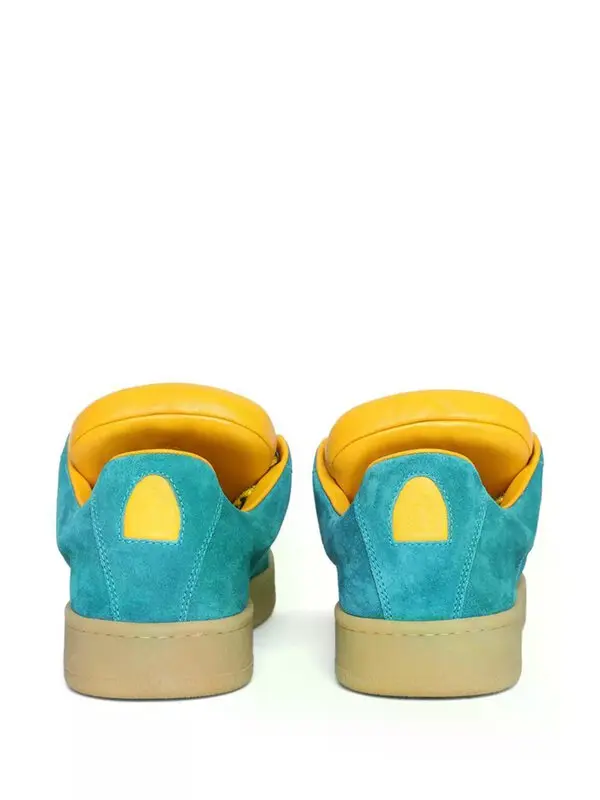 LANVIN X Future Hyper Curb Suede Sneakers