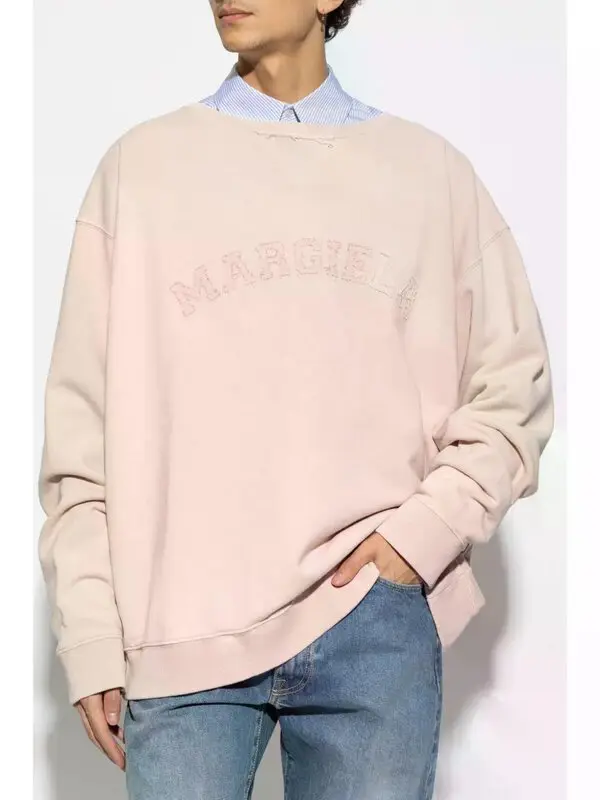 MAISON MARGIELA Logo-embroidered Sweatshirt