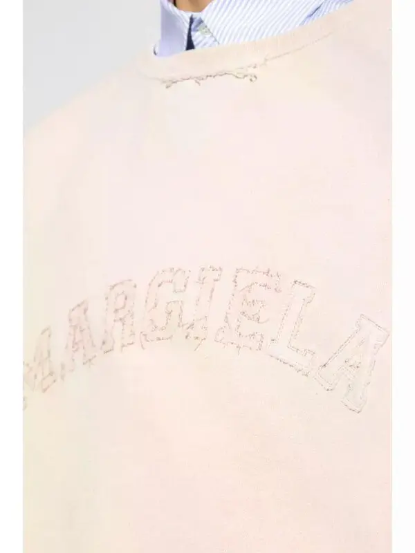 MAISON MARGIELA Logo-embroidered Sweatshirt