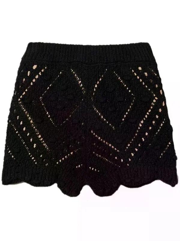 TWINSET Openwork Shorts
