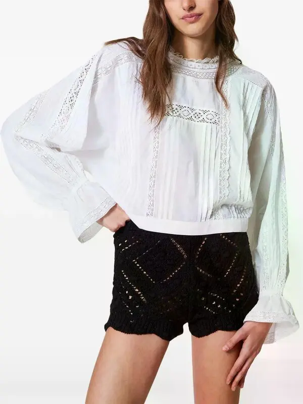 TWINSET Openwork Shorts