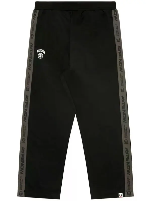 AAPE BY *A BATHING APE Moonface Patch Track Pants