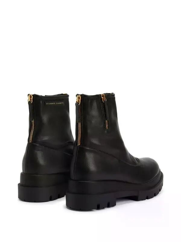 GIUSEPPE ZANOTTI 40mm Avice Zipped Ankle Boots - Black