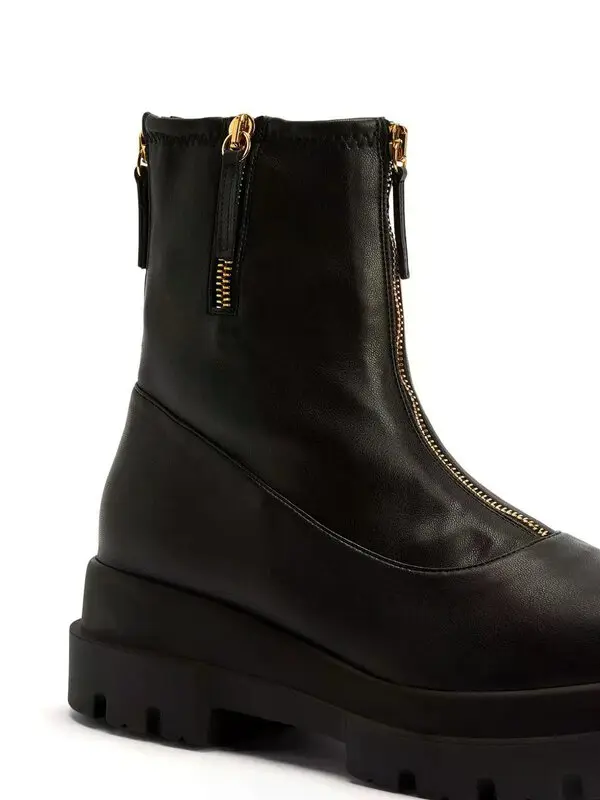 GIUSEPPE ZANOTTI 40mm Avice Zipped Ankle Boots - Black