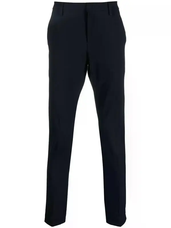 DONDUP Mid-rise Tapered Trousers - Blue