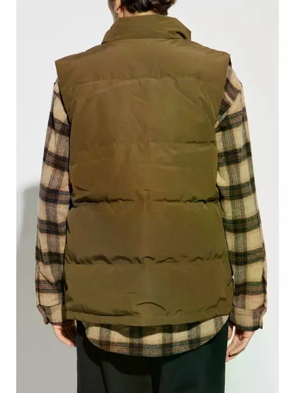 Canada Goose Logo-patch Gilet - Green