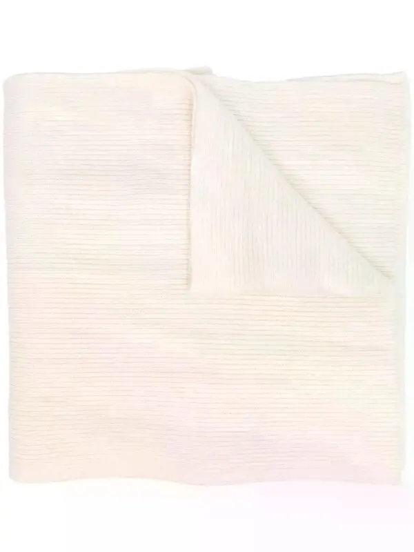 DIESEL® K-coder Ribbed Wool-blend Scarf - Neutrals