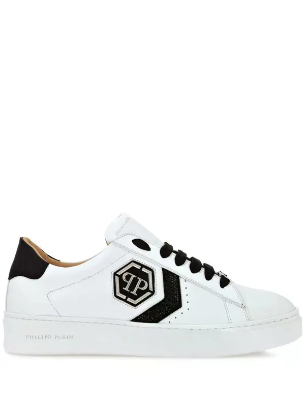 Philipp Plein Arrow Force Strass Hexagon Low-top Sneakers