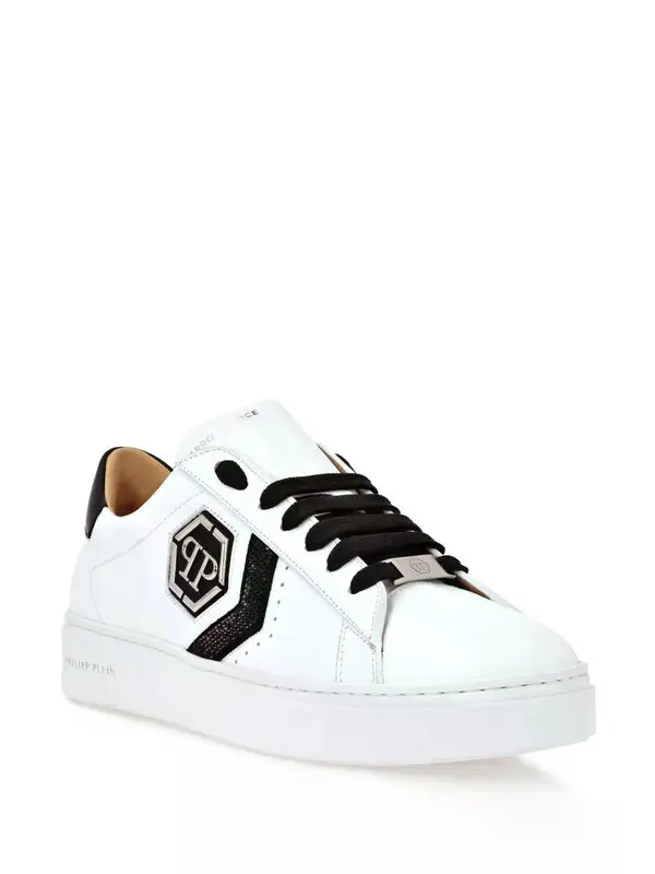 Philipp Plein Arrow Force Strass Hexagon Low-top Sneakers