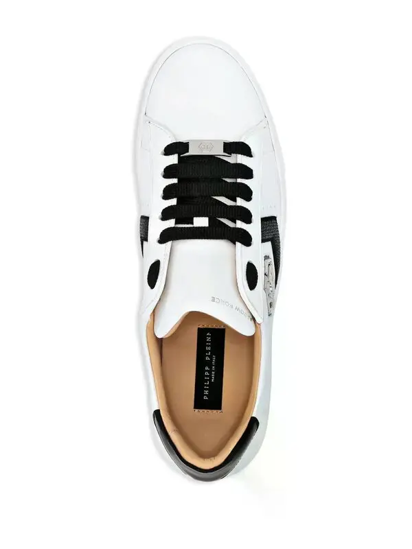 Philipp Plein Arrow Force Strass Hexagon Low-top Sneakers