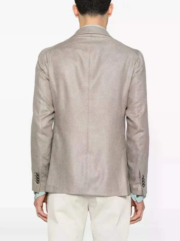 Tagliatore Single-breasted Blazer - Brown