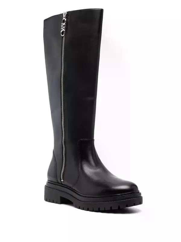 Michael Kors Regan Leather Boots