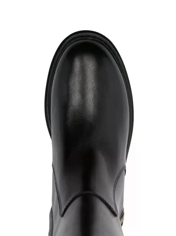 Michael Kors Regan Leather Boots