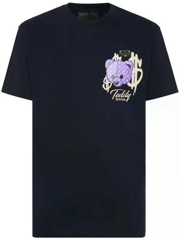 Philipp Plein Teddy T-shirt - Blue