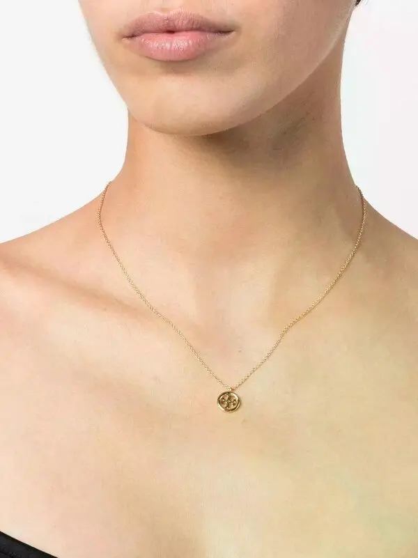 Tory Burch Logo-charm Necklace