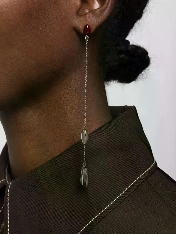 LEMAIRE Bead-embellished Drop Earrings