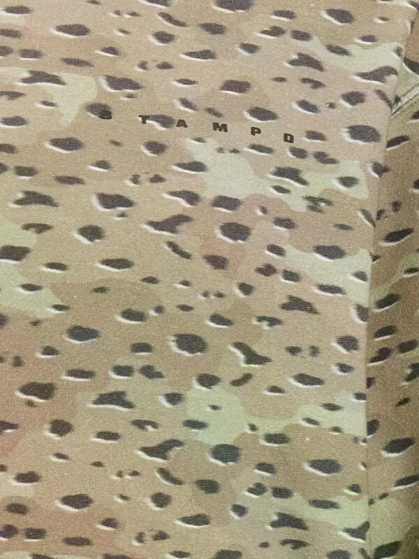 STAMPD Camo Leopard-print Hoodie
