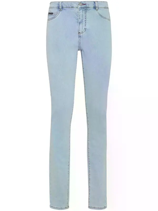 Philipp Plein Logo-plaque Skinny-cut Jeans