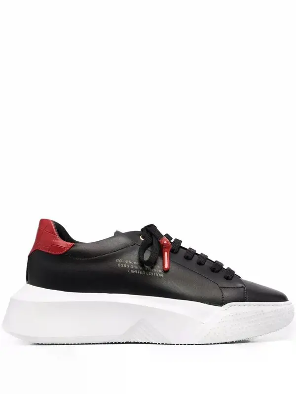 GIULIANO GALIANO Nemesis Chunky-sole Sneakers - Black
