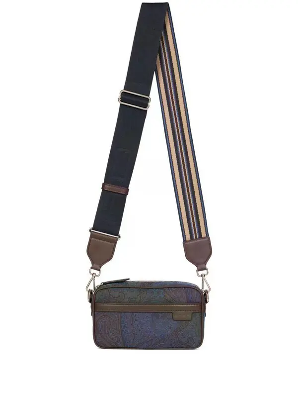 Etro Paisley Cross Body Bag - Blue