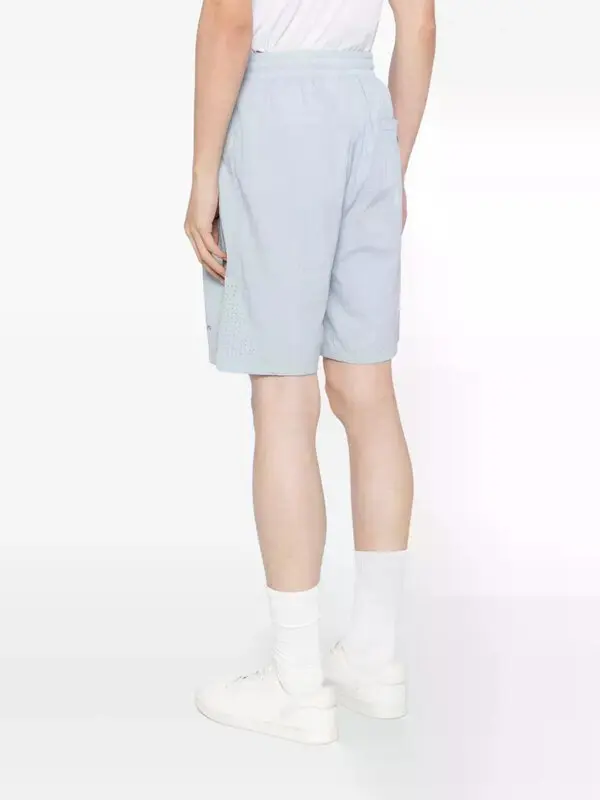 GROUND ZERO Logo-print Knee-length Shorts