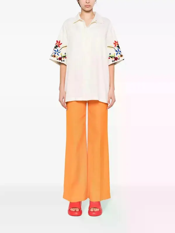 Stella McCartney Mid-rise Flared Trousers
