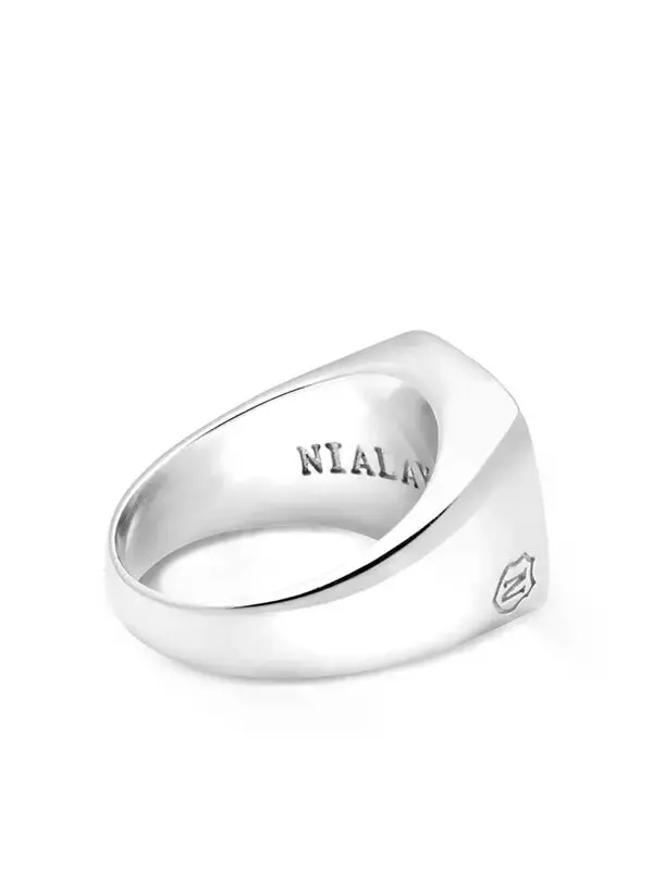 NIALAYA JEWELRY Lapis Lazuli Signet Ring